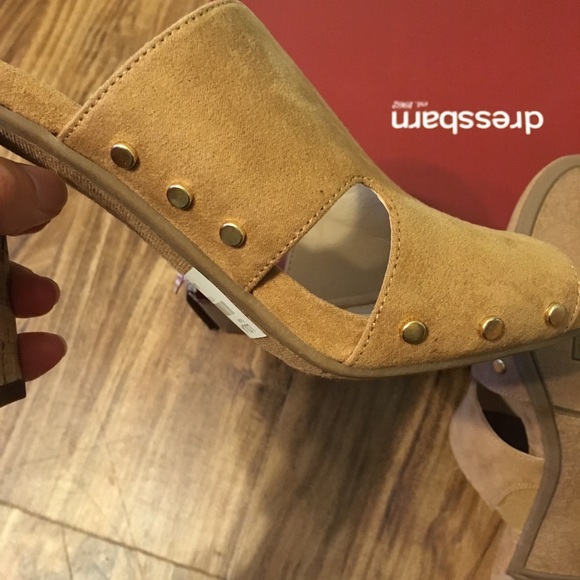 dressbarn | Shoes | Nib Dressbarn Nude Mule | Poshmark